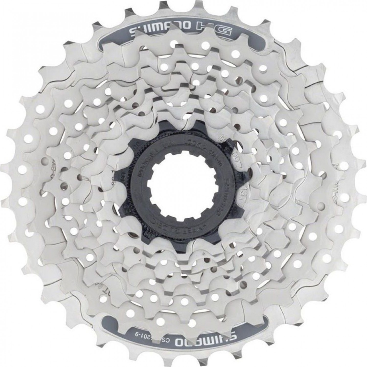 SHIMANO ALIVIO HG201, 9 скоростей, 11-36 серебристый ECSHG2019136 ...